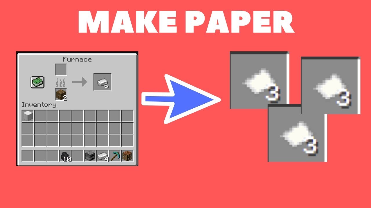 How To Make Paper In Minecraft Complete Details
